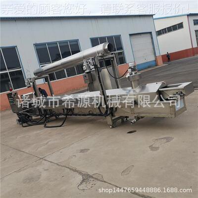 量身定薄脆油炸机油PWH 全自动果脆皮炸备 成套煎饼子设薄脆机