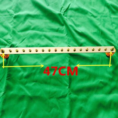 排英式机柜30标准3*0机房5019接地铜排铜排汇流排 机架*寸