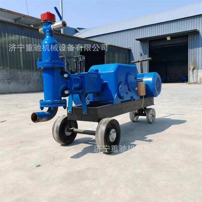 单缸砂浆注浆机活泥塞式水注砂浆注浆机注68259设备隧道桥浆梁高