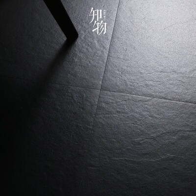 黑色通体瓷砖 天脉岩板岩瓷砖凹凸纹厨卫墙砖客地砖设计师