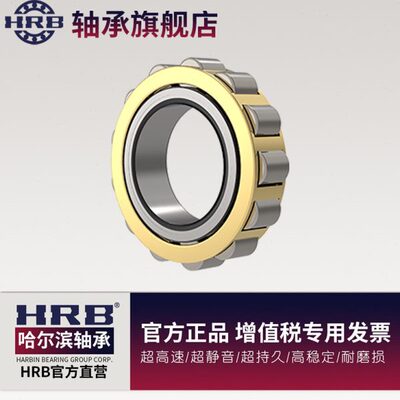HRB哈尔滨整体偏心轴承RN307EM老代号502307尺寸35mm*68.2mm*21mm