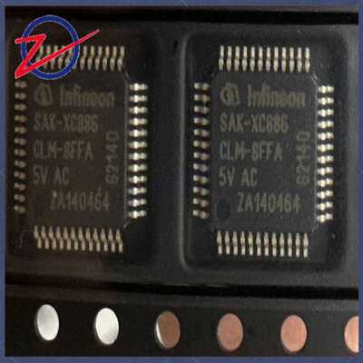 全新原装SAK-XC886CLM-8FFA 5V AC封装TQFP-48微控制器MCU单片机