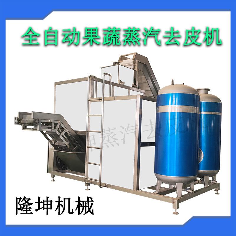 可定制全自动蒸汽去皮机红薯圣女果脱皮机农产品深加工去皮设备