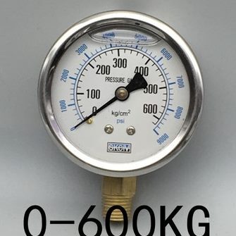 不锈钢外壳耐震压力表 YN-60 70Kg100Kg 150Kg250Kg350Kg400Kg600