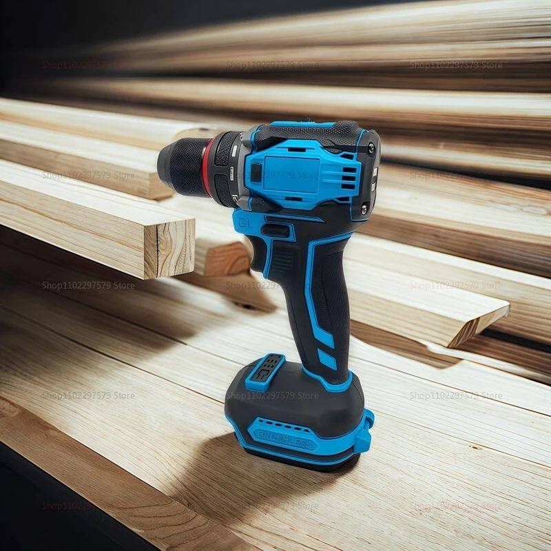 Brushless Cordless Electric Drill and Screwdrive Impact Powe