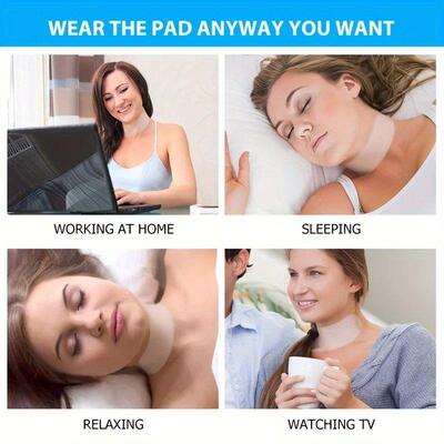 Reusable Silicone Care Neck Pad Neck Tape Wrinkle Pads for N