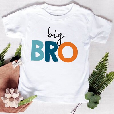 Big Brother Little Sister Family Matching Clothes Boys T-shi