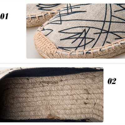 Mens Espadrilles Men Patchwork Slip on Summer Shoes Men Loaf