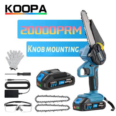 Koopa Tool 21V Mini Cordless 6-inch chainsaw,for 18V Makita