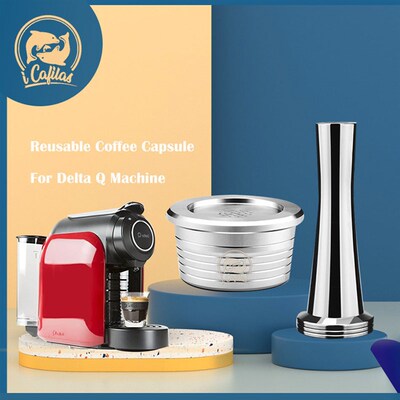 Stainless Steel Reusable Coffee Capsules Kitchen Reusable Co