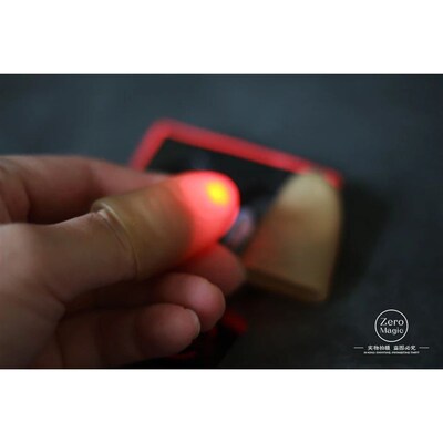 2pcs Thumbs Led Light up Toys Kids Magic Trick Props gimmick