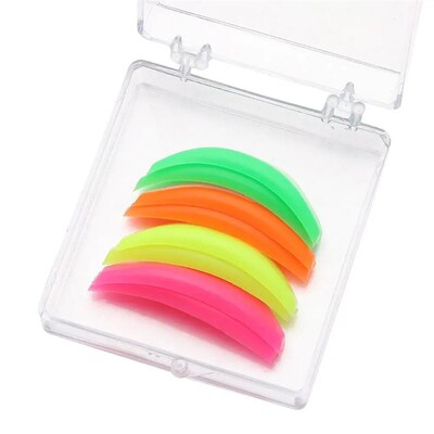 4 Pairs New Silicone Eyelash Perm Pad Lifting Lashes Rods Sh