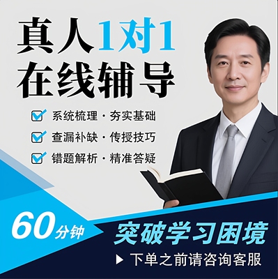 线上对一辅导网上家教网络在线数学英语语文物理化学网课查补缺课
