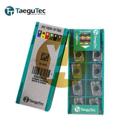 韩国特固克 Taegutec数控刀片 APKT 160408 PDTR TT7080 铣削现货