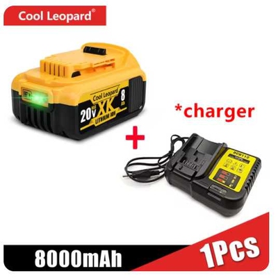 替换得伟20V 8.0A  DCB184 DCB182 DCB18 DCB200锂离子电池充电器