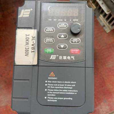 议价JLV81PVR303.0L巨联变频器，3.0千瓦拆机实物