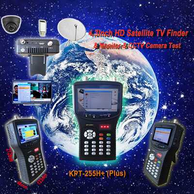 【4.3寸】手持工程宝/SATFinder KPT-255H+TVI/AHD Camera Tester