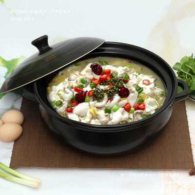 冠煲汤锅瓦煲特大号大容量陶瓷砂锅耐高温砂锅煲华美火锅酒店