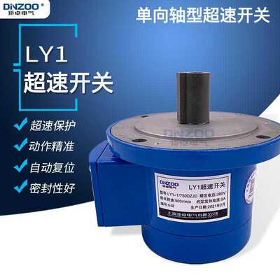 LY1-1/600DZJD/750DZJD/1000DZJD超速开关电动机速度过速保护开关
