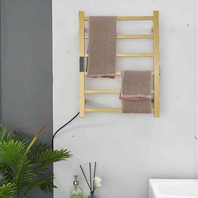 OZON跨境智能电热毛巾架一件代发可带贴标电热毛巾架爆款WB