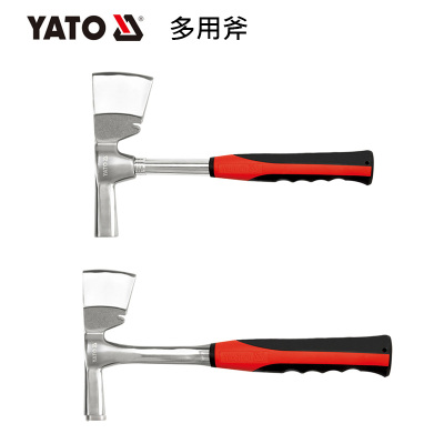 欧洲YATO易尔拓多用斧头PVC舒适手柄多功能斧子榔头YT-4564 4574