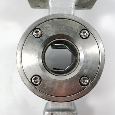 电动硬密封V型对夹球阀 VQ977H/W-16 蒸汽调节纸浆液颗粒切断阀门