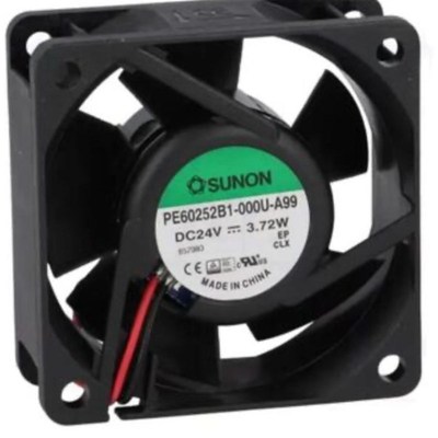 PE60252B1-000U-A99 SUNON 24V 3.72W 6CM/厘米 磁悬浮散热风扇
