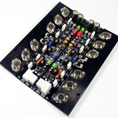 YJ-KSA50 金封管大功率HIFI发烧级 纯后级可调甲类功放板(1对)