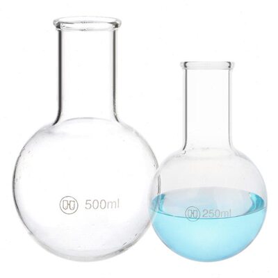 玻璃圆底烧瓶150/250ml单口圆底烧瓶真空蒸馏烧瓶反应瓶