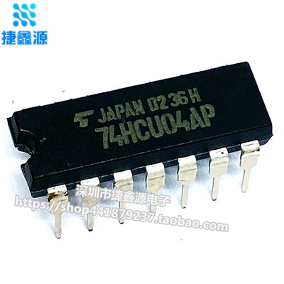 全新进口原装 74HCU04AP TC74HCU04AP  变换器 直插DIP14 74HCU04