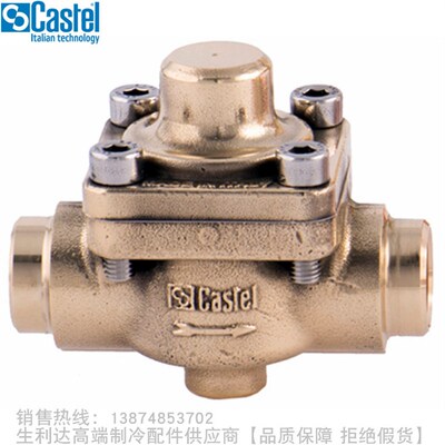 Castel/卡士妥球型止回阀3122/7 9 11 13 17 M22 M28 M42单向阀31