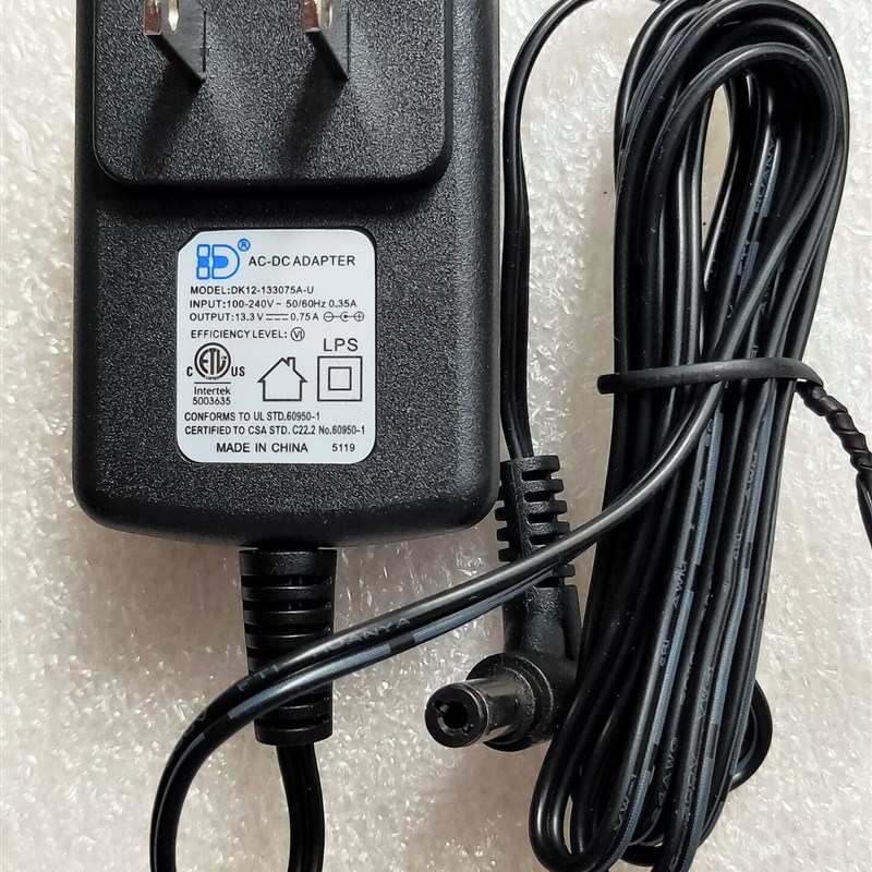 原装Shark鲨客吸尘器13.3V0.75A电源适配器DK12-133075A-U充电器