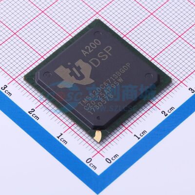数字信号处理器TMS32C6713BGDPA200 BGA-272 300MHz
