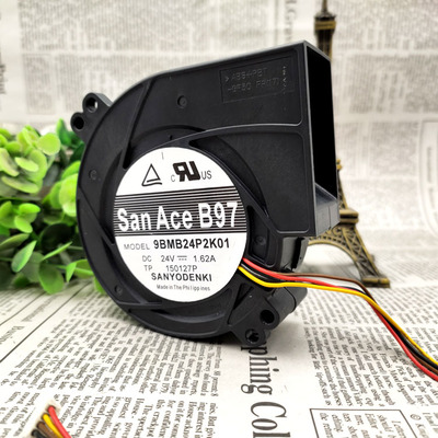 原装三洋SANYO 9BMB24P2K01 24V 1.62A 9733大风量烧烤炉涡轮风扇
