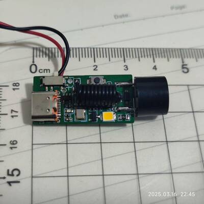 无人机寻机神器bb机433无线遥控蜂鸣器巡航指示灯闪烁模块1527