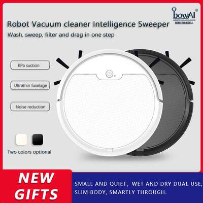 ObowAI Robot Vacuum Cleaner with Self-Charging, Quiet 70min