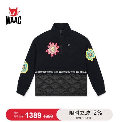 WAAC小恶魔官方女士高尔夫服装SHUTING QIU COLLABORATION卫衣