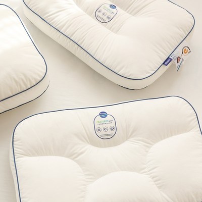 宇宙嘭嘭枕 Q弹柔软护颈枕头单只装枕芯回弹支撑不塌陷助睡眠