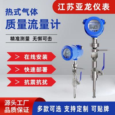热式气体质量流量计压缩空气天然气氢气氧气氮气微小流量计量表