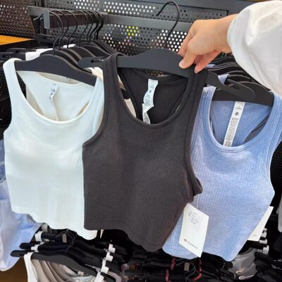 Lululemon露露乐蒙套头Y型宽肩带背心女外穿运动瑜伽穿搭无袖上衣