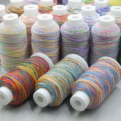 新品1.0星空棉线闪金棉线手搓绳藏式文玩手链流苏配饰一卷140米