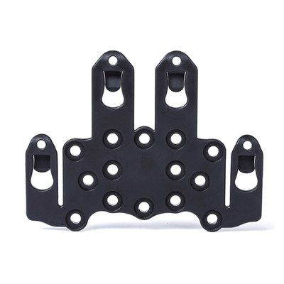 龙鳞甲战术背心胸挂板MOLLE条挂载板战术背心胸板可任意角度固定