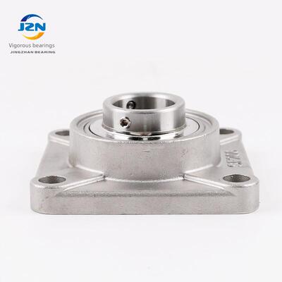 不锈钢外球面轴承带座方形SUCF 201 202 203 204 205 UCF SF 防锈