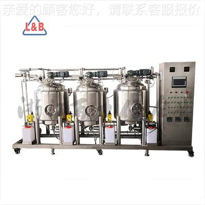 厂家C应移动I清洗机 不供锈钢分体式CIP清795洗系P统 碱CIP清洗设