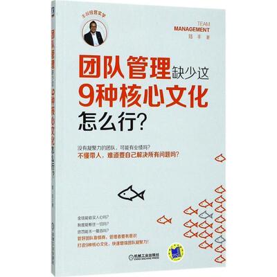 【正版书】 团队管理缺少这9种核心文化怎么行？ 陆丰 著 机械工业出版社