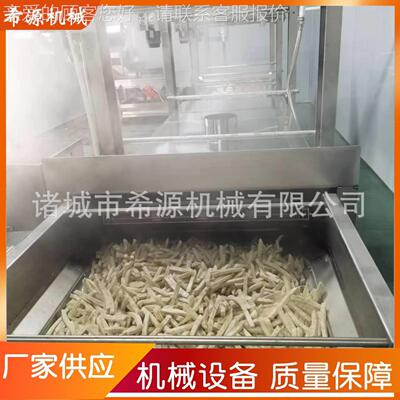 莲成藕加MFP工套线 莲源藕生产线供应希藕条 裹浆油炸流水线