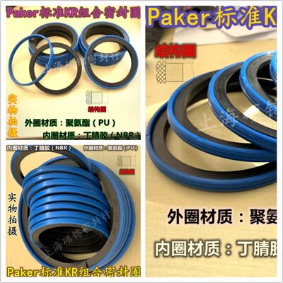 Paker标准KR组合密封圈 110*89*8.1/110*94*6.3 油封