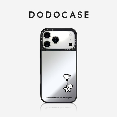 DODOCASE 爱心气球小孩 适用苹果17Promax手机壳iPhone16ProMax可爱ins风15Pro补妆镜子14/13/12防摔磁吸硬壳