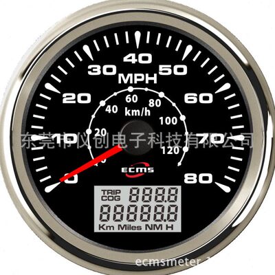 85mmGPS航速表80MPH 八色背光