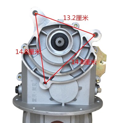 金彭电动车大功率差速器三四轮车一体变档包南变加重箱体牙包配件